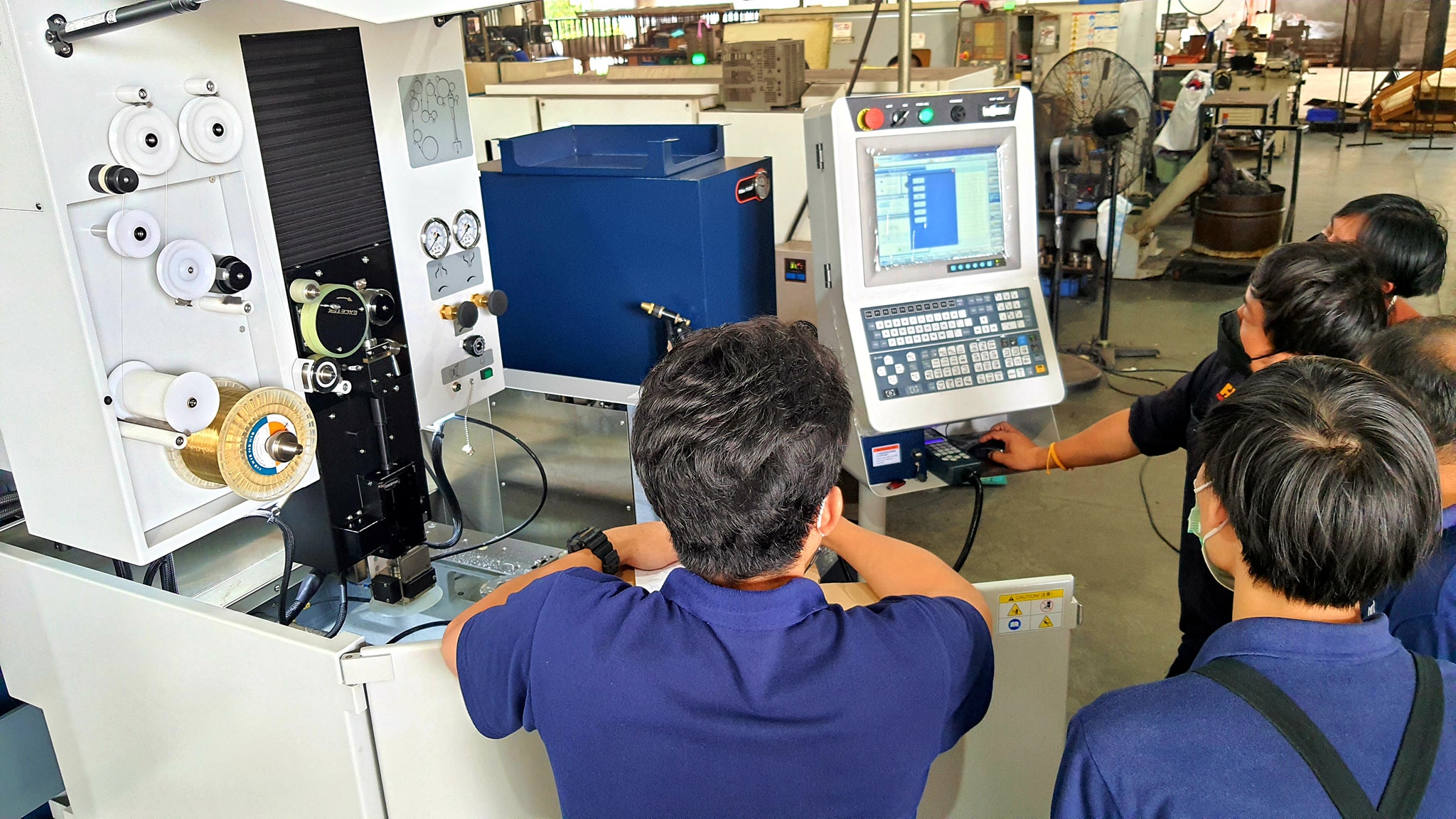 New Wire EDM Machine installation. – Durham-Duplex