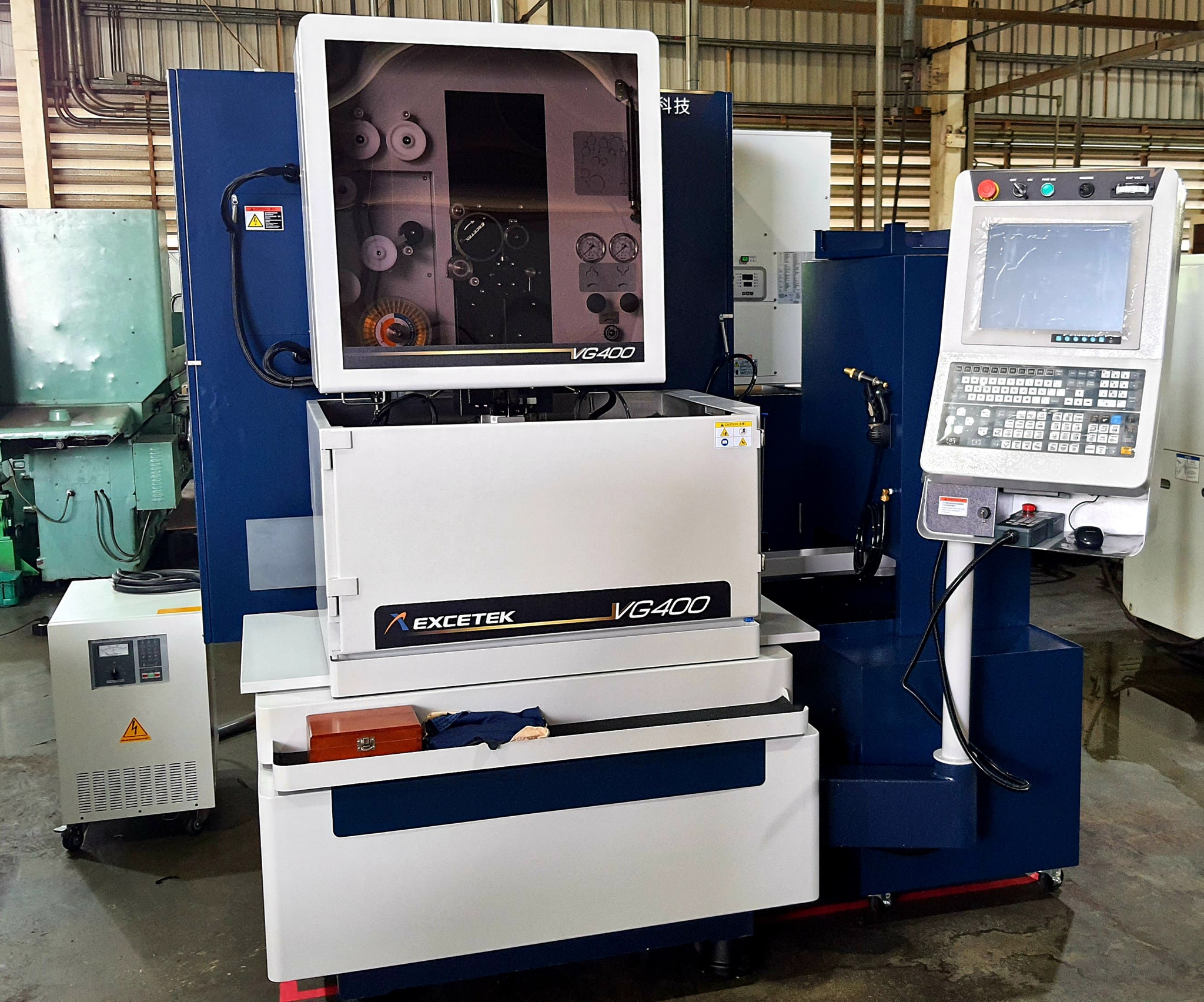 New Wire EDM Machine installation. – Durham-Duplex